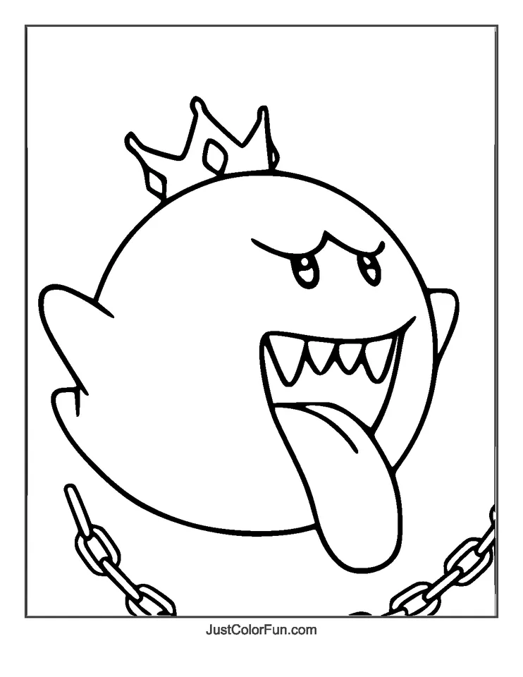 Super Mario Coloring Pages (34 Free Printable PDFs)