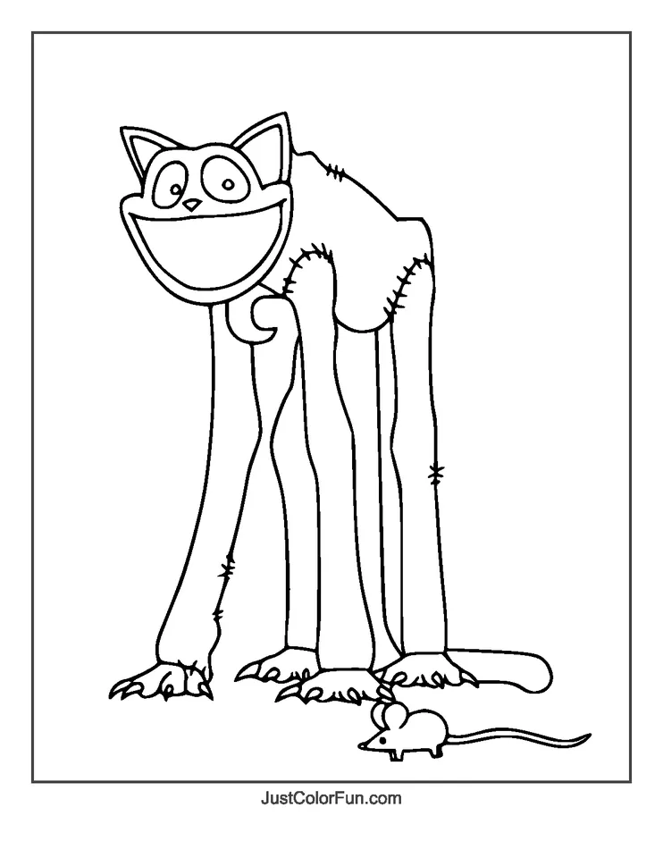 Poppy Playtime Coloring Pages (67 Free Printable PDFs)