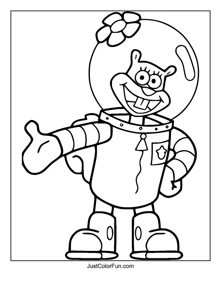 SpongeBob Coloring Pages (37 Free Printable PDFs)