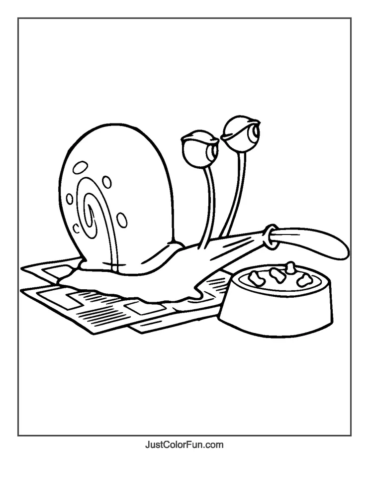 SpongeBob Coloring Pages (37 Free Printable PDFs)