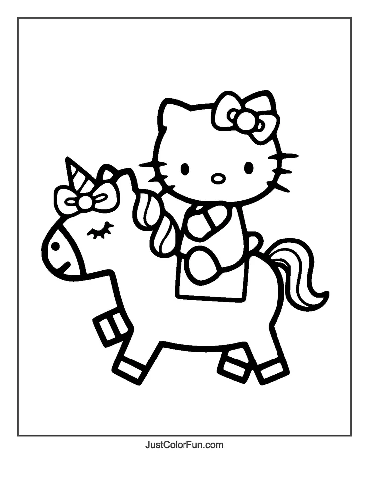 Hello Kitty Coloring Pages (41 Free Printable PDFs) – For All Ages
