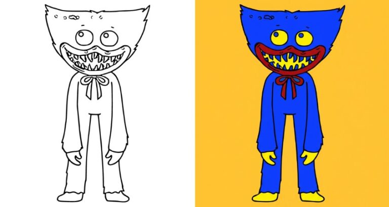 Poppy Playtime Coloring Pages (67 Free Printable PDFs)