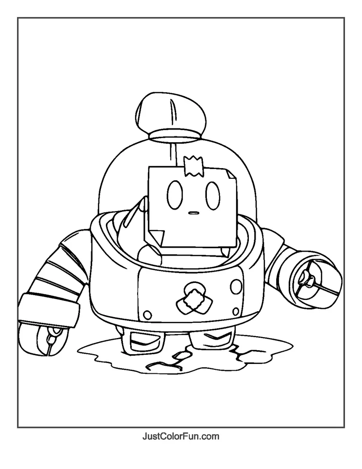 Brawl Stars Coloring Pages (49 Free Printable PDFs)