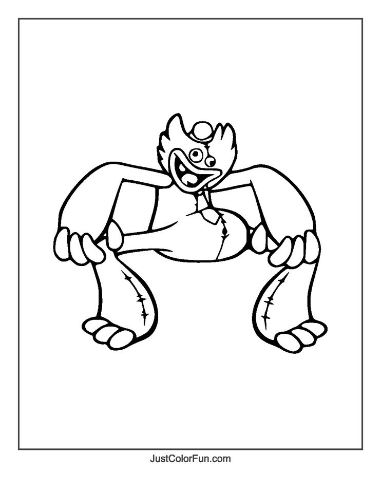 Poppy Playtime Coloring Pages (67 Free Printable PDFs)