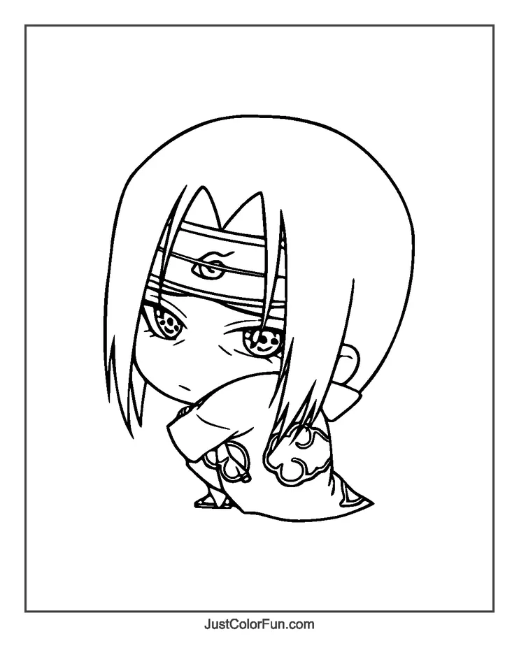 Naruto Coloring Pages (36 Free Printable PDFs) – For All Ages