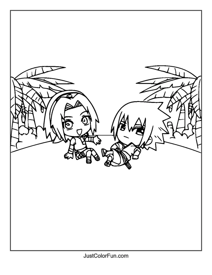 Naruto Coloring Pages (36 Free Printable PDFs) – For All Ages