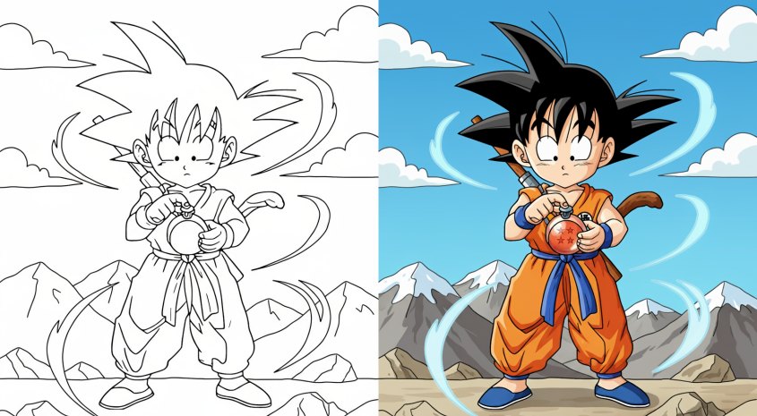 Dragon Ball Z Coloring Pages (32 Free Printable PDFs)