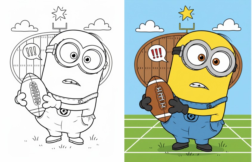 Minions Coloring Pages (23 Free Printable PDFs) – For All Ages