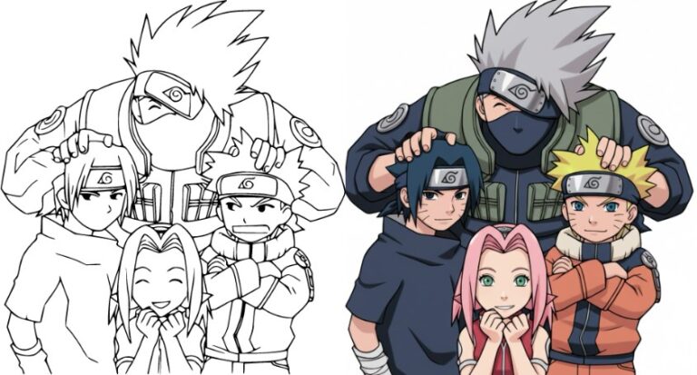 Naruto Coloring Pages (36 Free Printable PDFs) – For All Ages