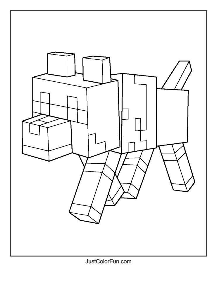 Minecraft Coloring Pages (40+ Free Printable PDFs)