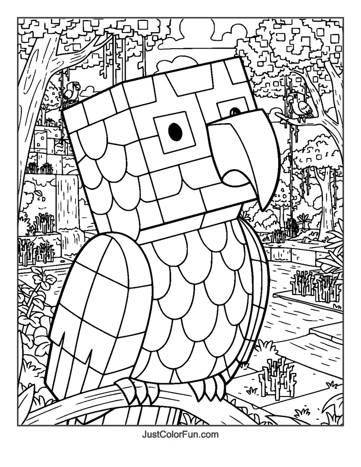 Minecraft Coloring Pages (40+ Free Printable PDFs)