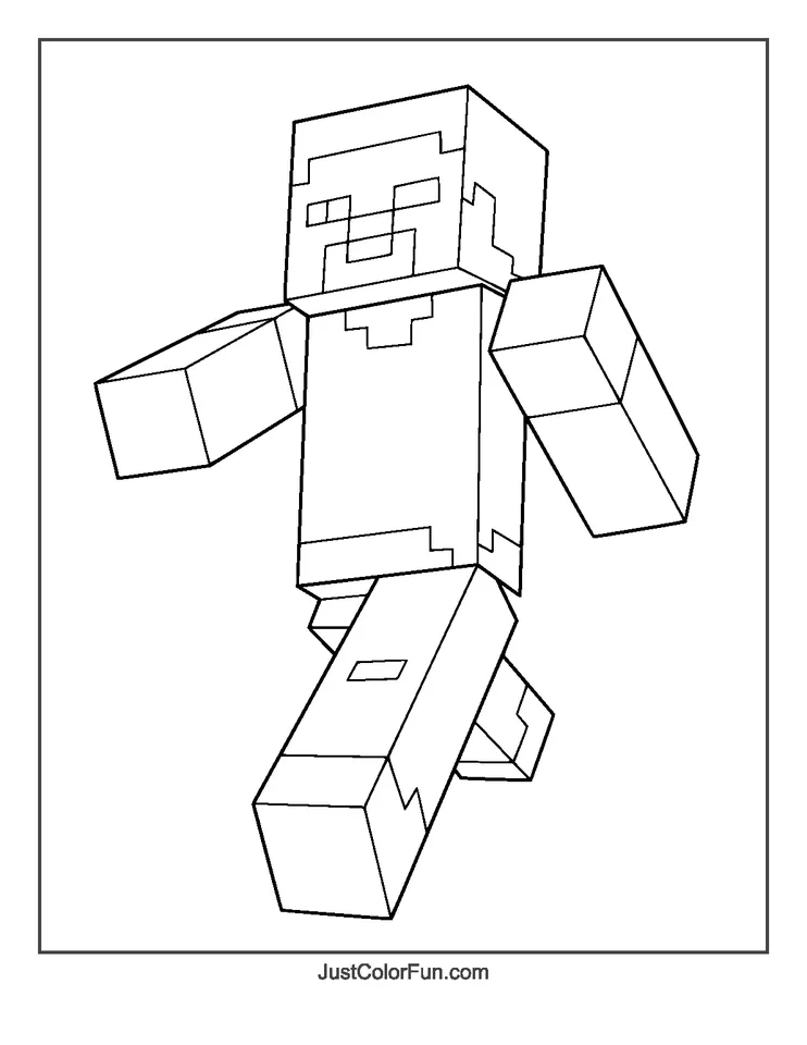Minecraft Coloring Pages (40+ Free Printable PDFs)