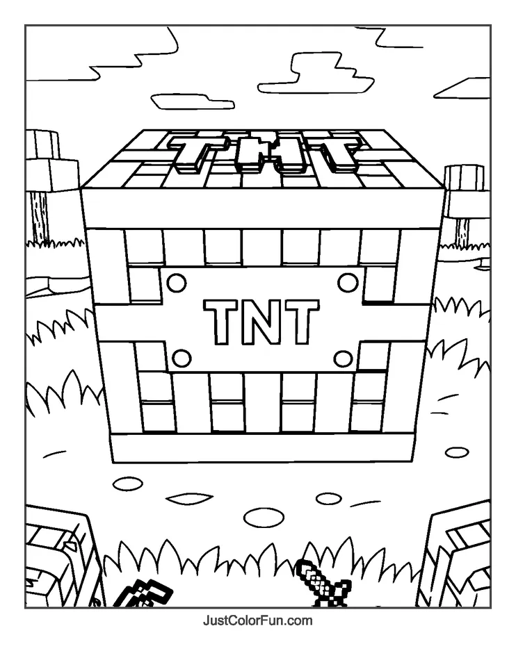 Minecraft Coloring Pages (40+ Free Printable PDFs)