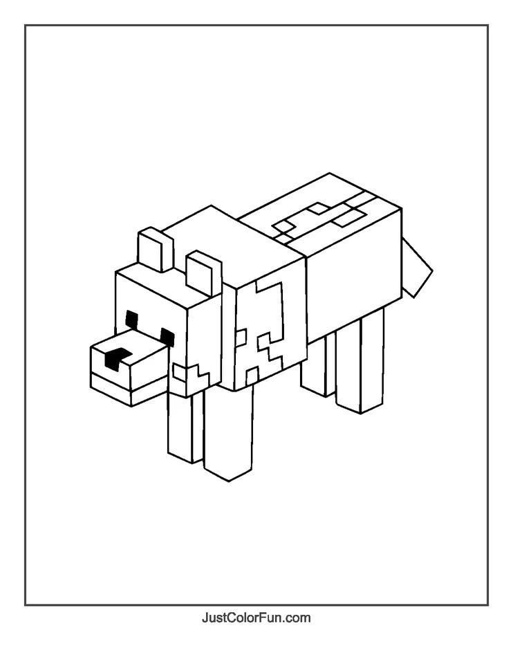 Minecraft Coloring Pages (40+ Free Printable PDFs)
