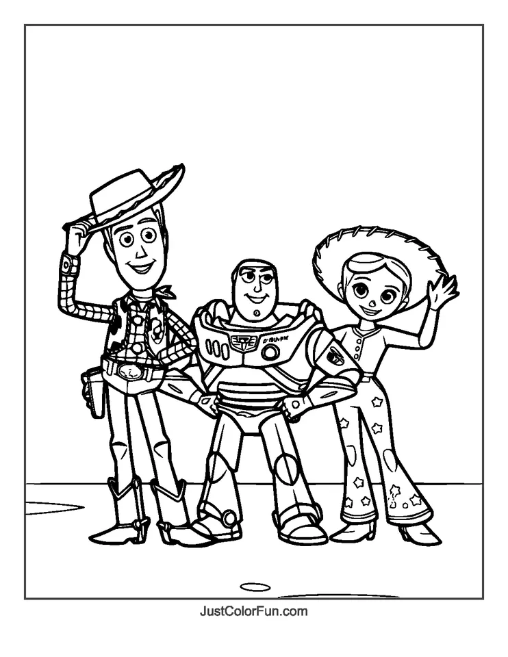 Toy Story Coloring Pages (27 Free Printable PDFs)