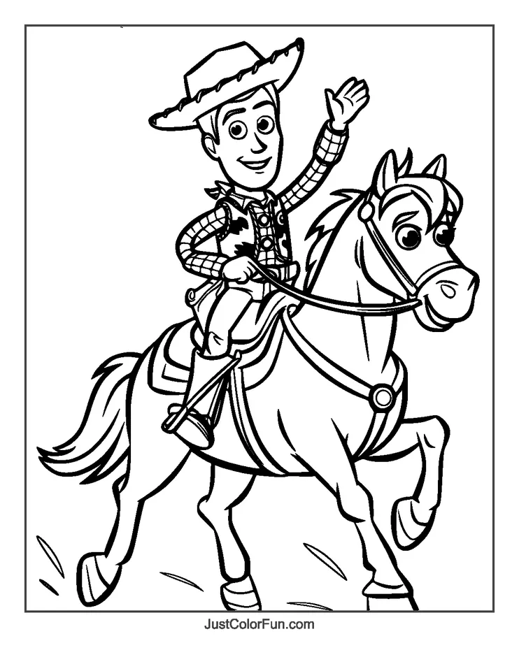 Toy Story Coloring Pages (27 Free Printable PDFs)