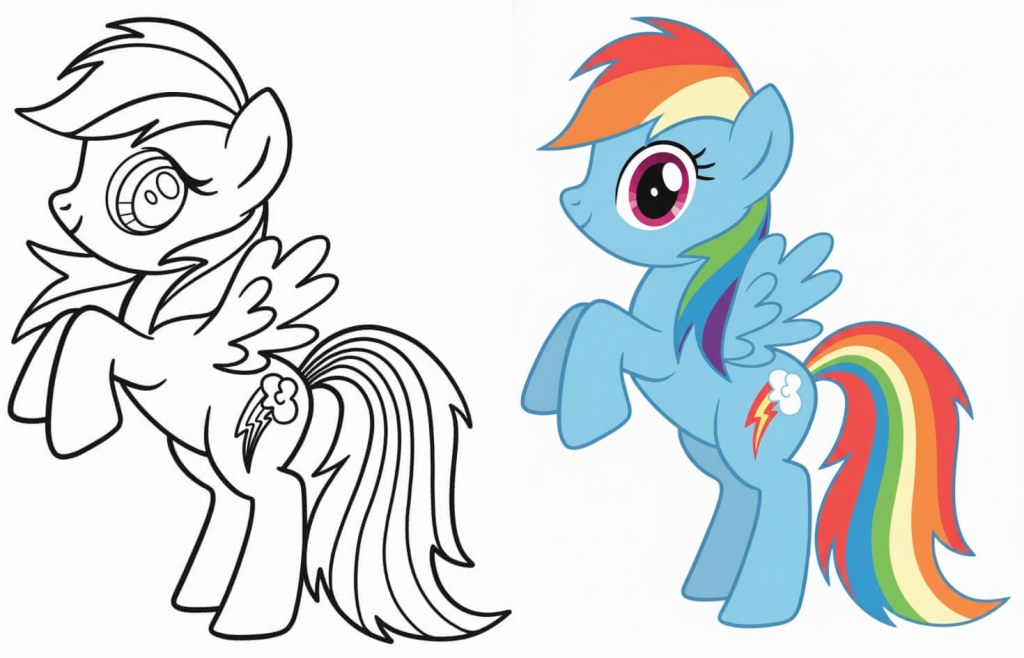My Little Pony Coloring Pages (28 Free Printable PDFs)