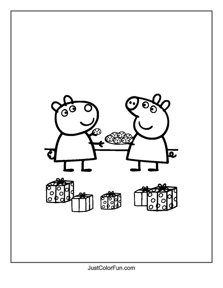 Peppa Pig Coloring Pages (46 Free Printable PDFs) – For All Ages